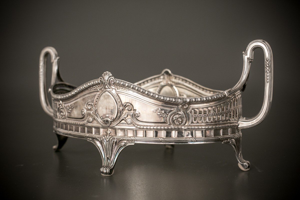 Antique French Silver Jardiniere for sale at Pamono