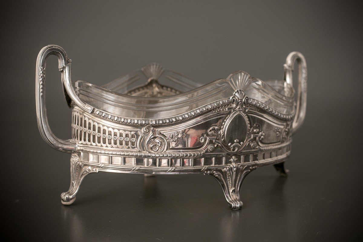 Antique French Silver Jardiniere for sale at Pamono