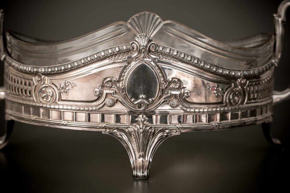 Antique French Silver Jardiniere for sale at Pamono