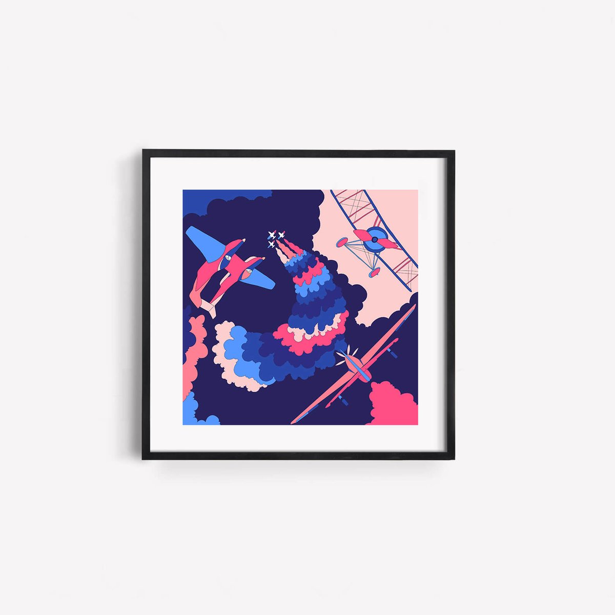Alto Duo, Parade in the Clouds, Art Print for sale at Pamono