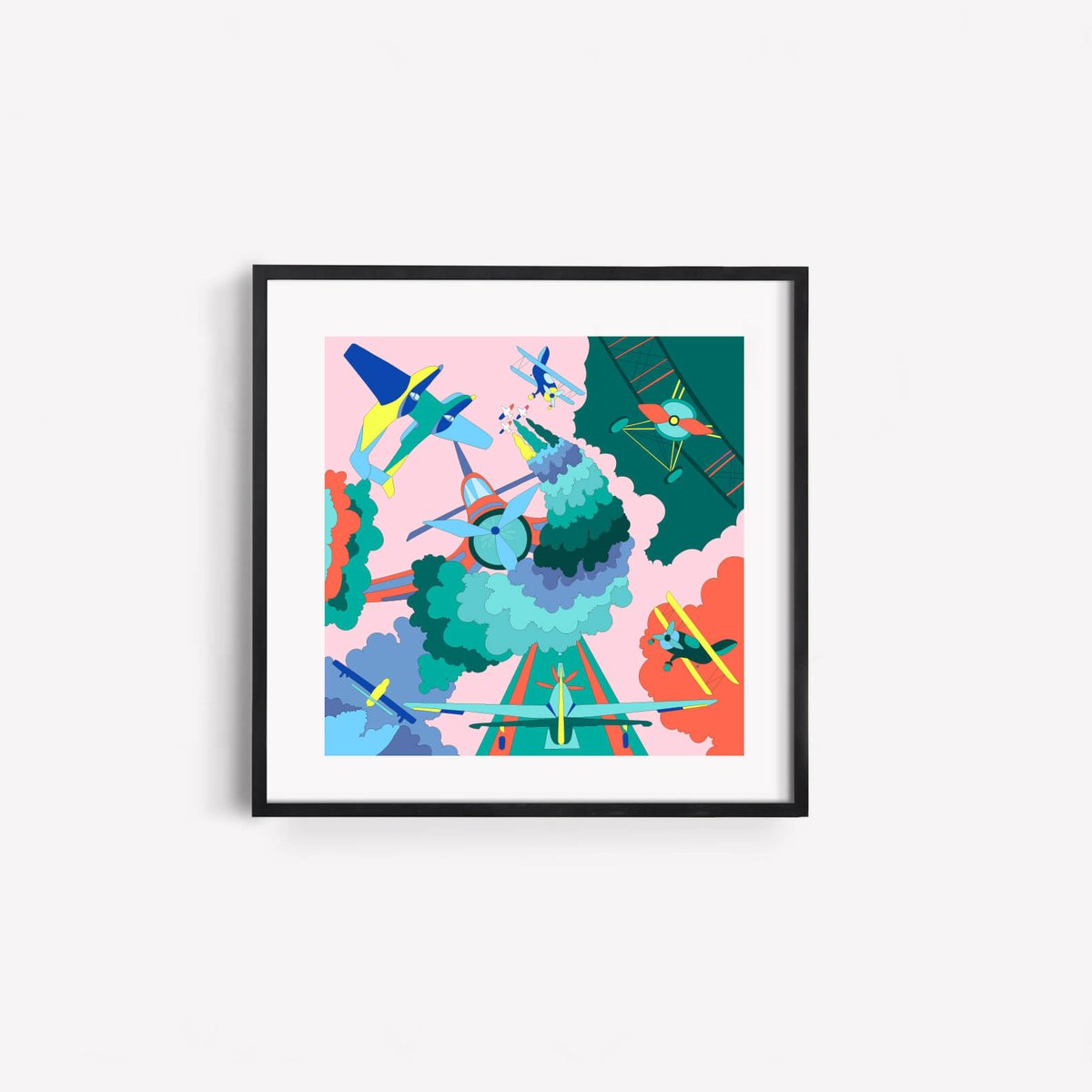 Alto Duo, Meeting Aerien, Art Print for sale at Pamono
