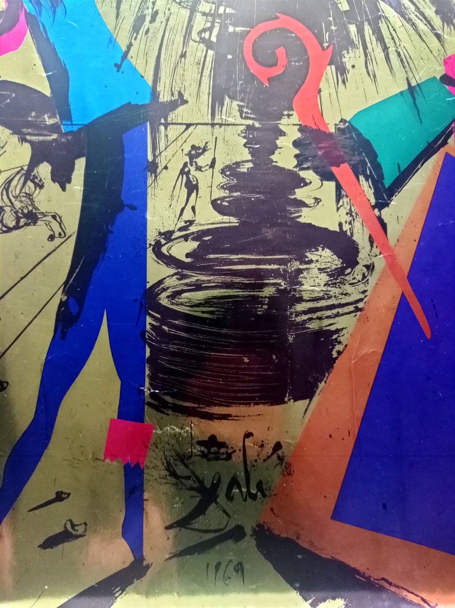 Salvador Dali, Abstract Figures, 1969, Lithograph for sale at Pamono