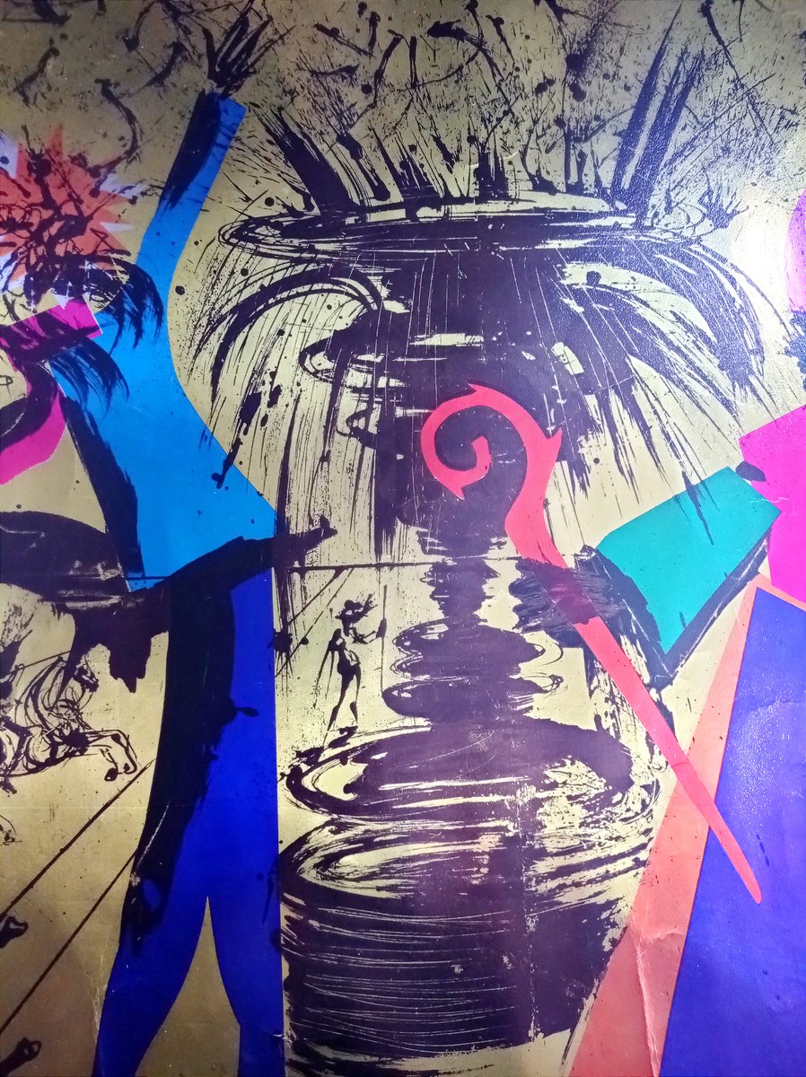 Salvador Dali, Abstract Figures, 1969, Lithograph for sale at Pamono