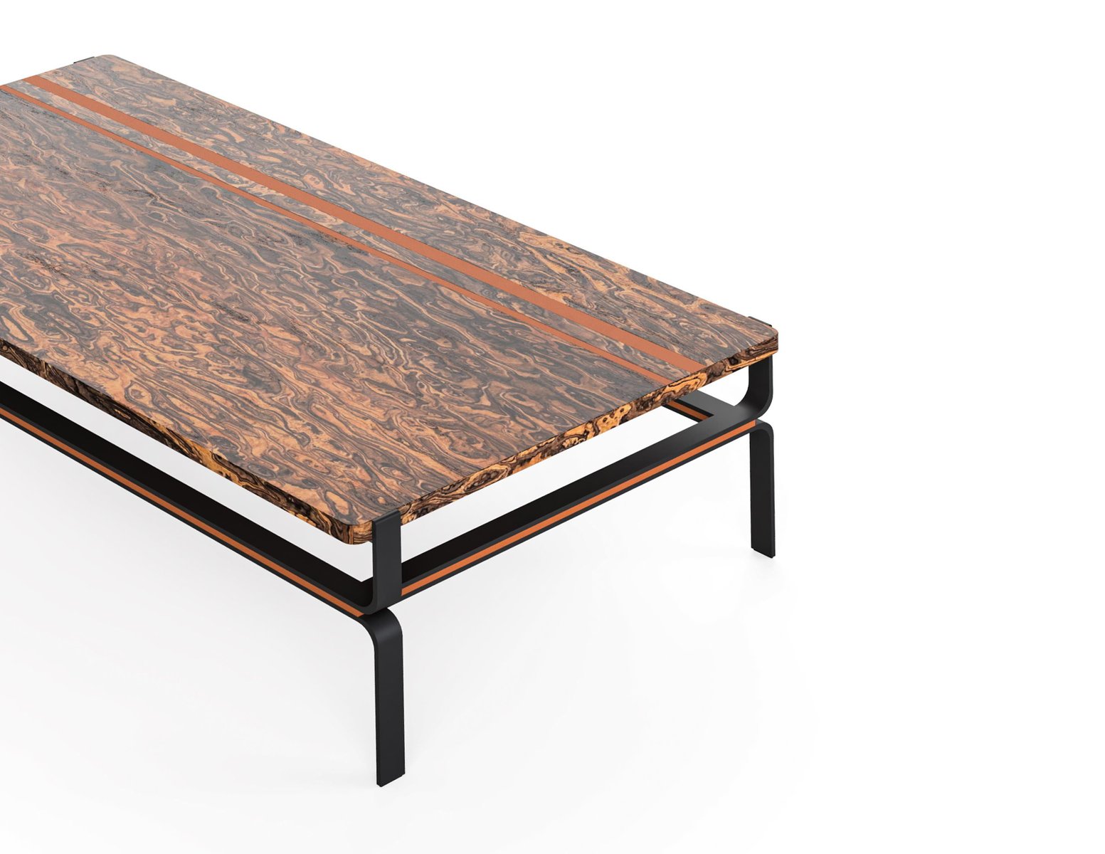 Koper Coffee Table by EKİN VARON for sale at Pamono