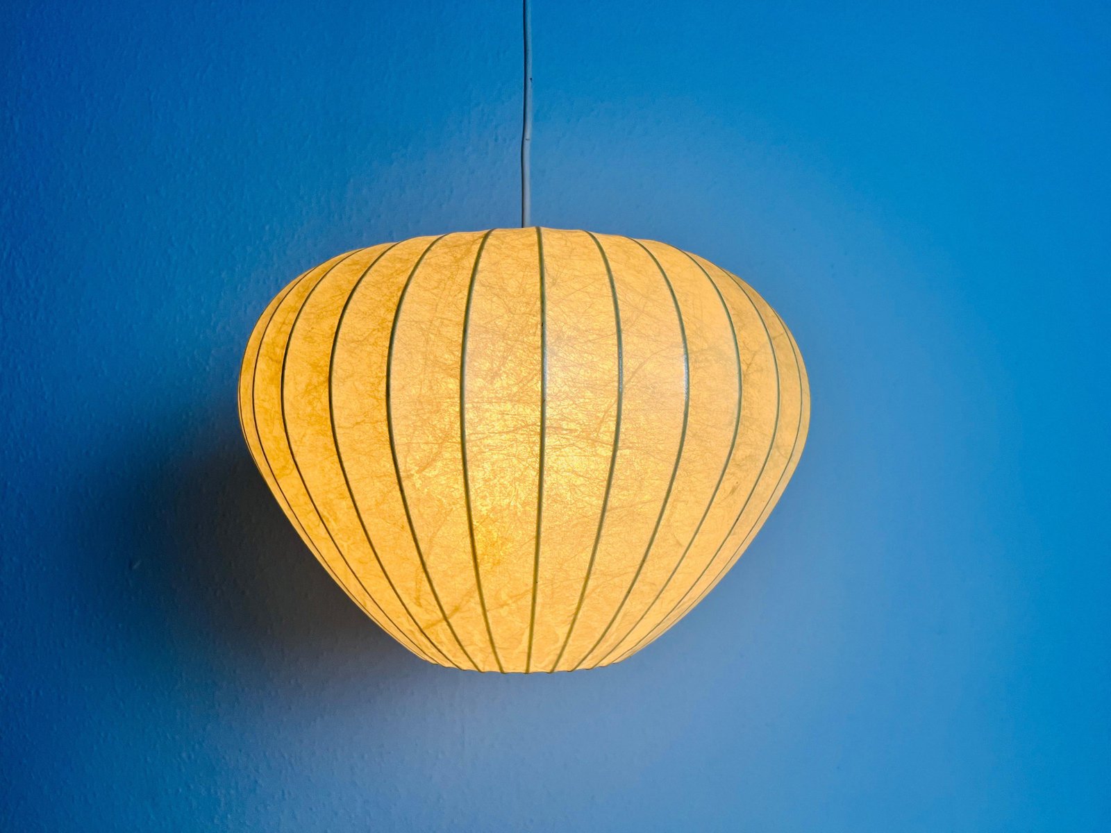 Mid-Century Modern Cocoon Pendant Light by Achille Castiglioni, Italy ...
