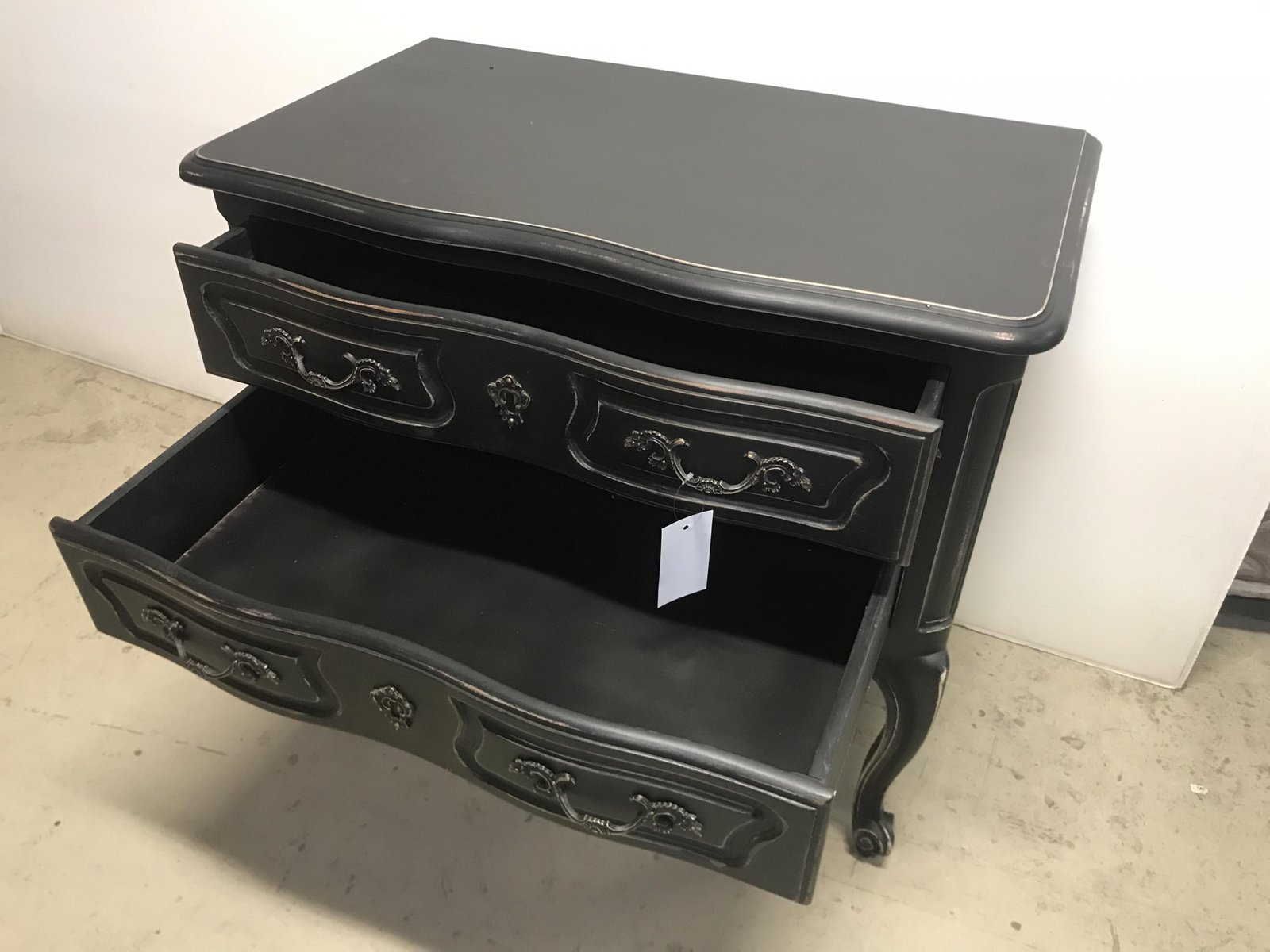 Baroque Chest of Drawer in Black for sale at Pamono