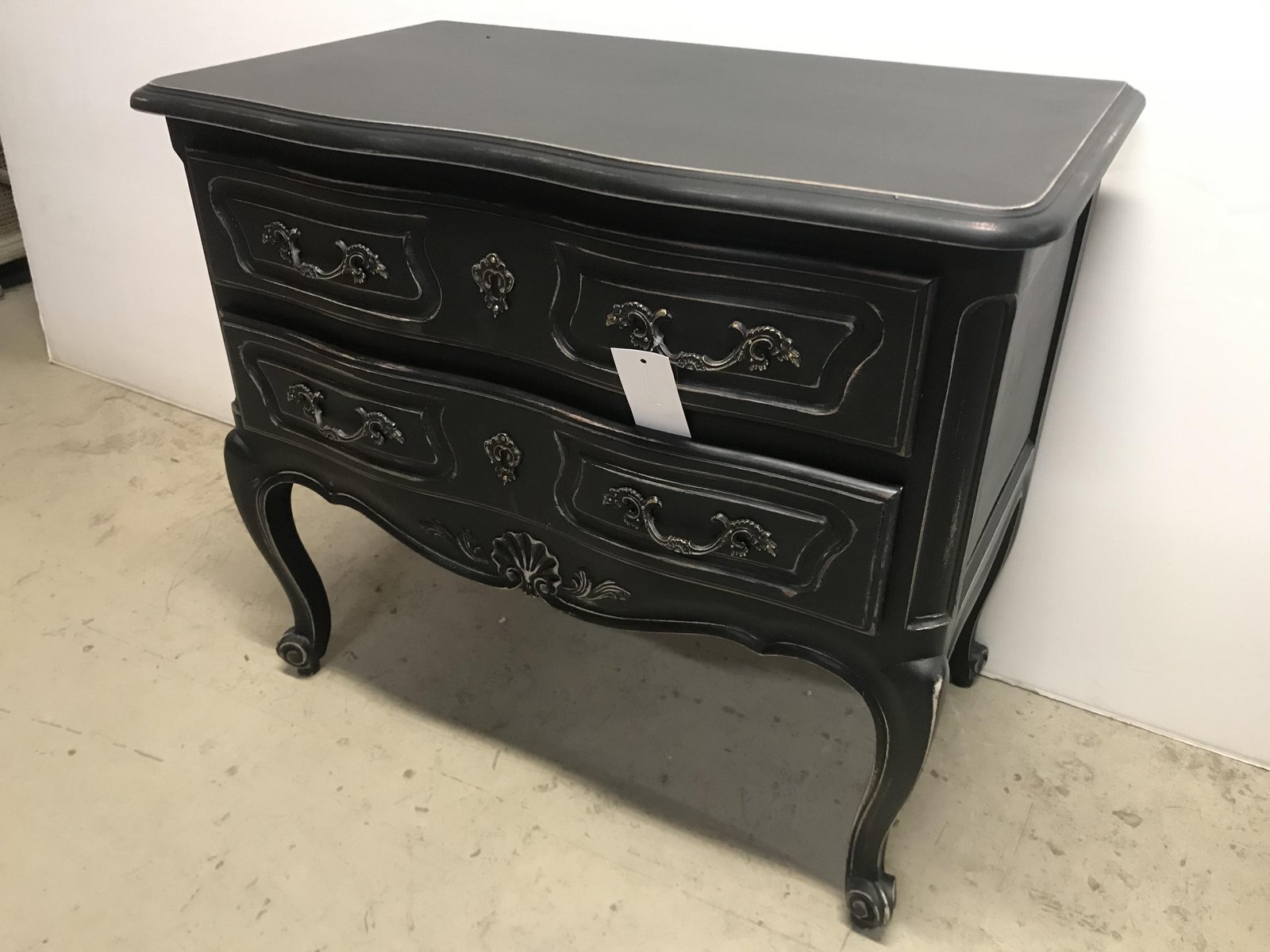 Baroque Chest of Drawer in Black for sale at Pamono