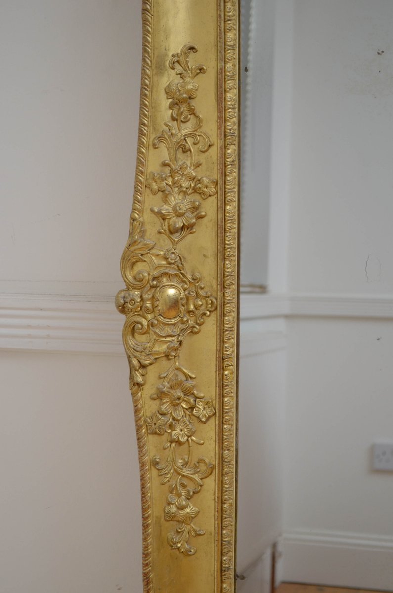 Large 19th Century Mirror, 1850s for sale at Pamono