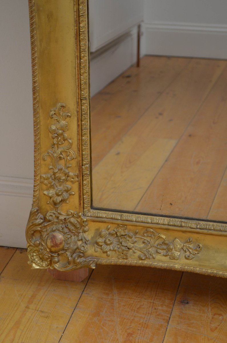 Large 19th Century Mirror, 1850s for sale at Pamono