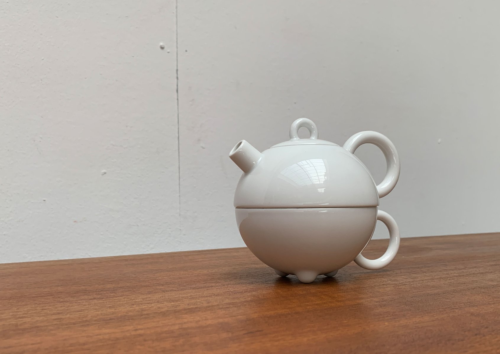 Vintage Postmodern German Fantasia Series Teapot and Cup by Matteo Thun ...