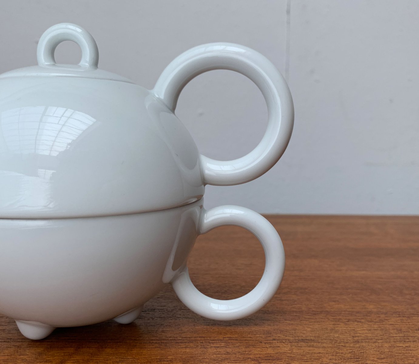 Vintage Postmodern German Fantasia Series Teapot and Cup by Matteo Thun ...