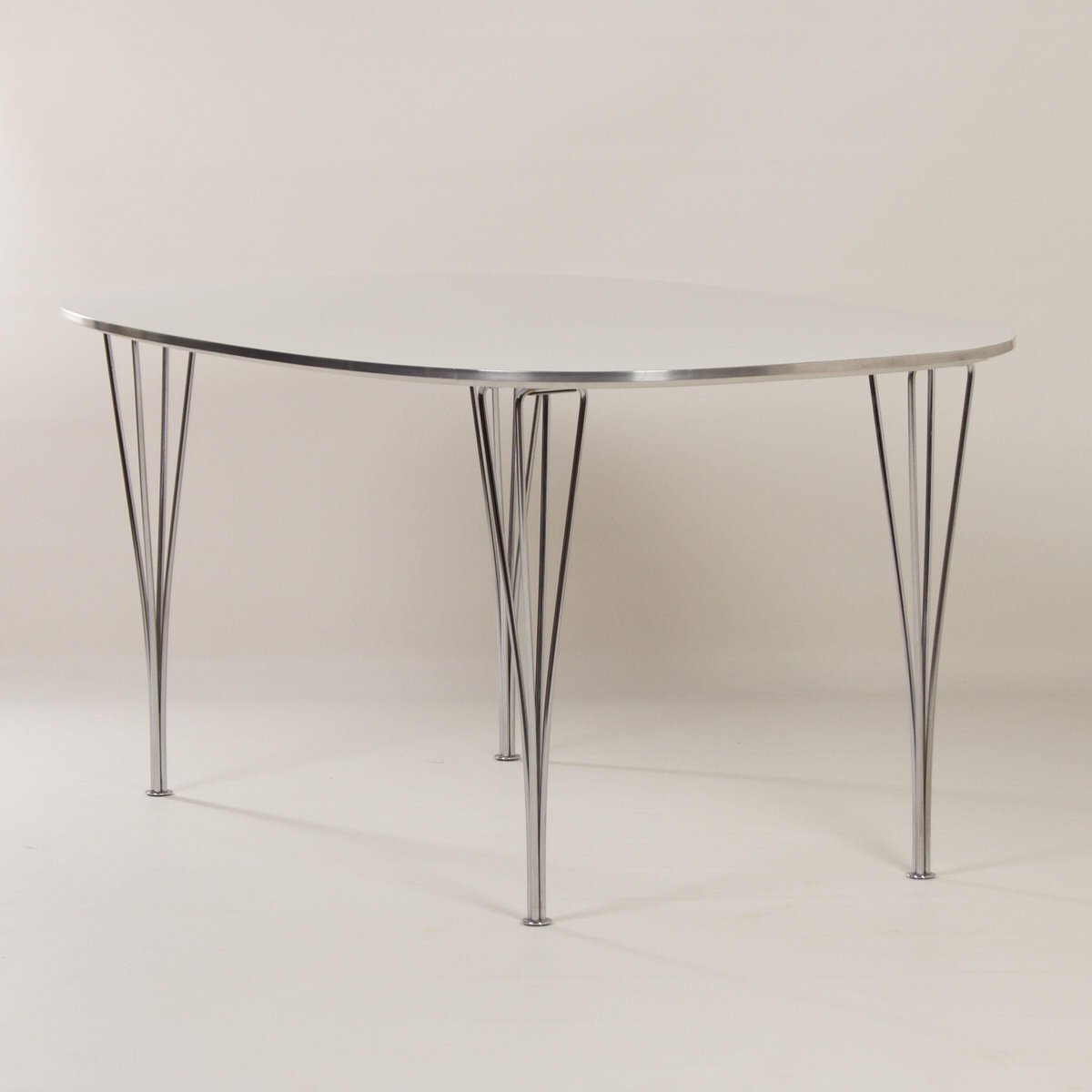 Elliptical Dining Table by Piet Hein and Bruno Mathsson for Fritz ...