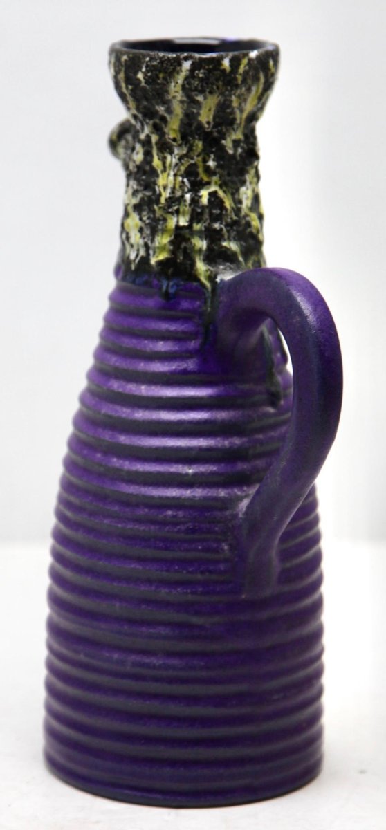 Vintage Hand Decorated Fat Lava Pitcher, West Germany, 1960s for sale ...