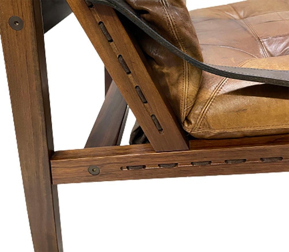 Hunter Chair attributed to Torbjørn Devices for Bruksbo Norway, 1960s ...