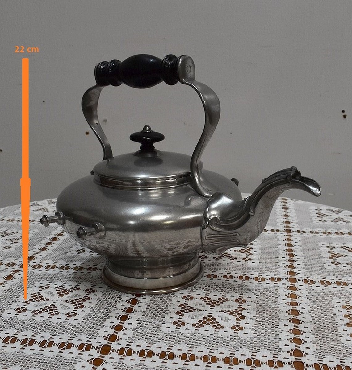 Louis XV Style Samovar Teapot in Silver Copper, Late 19th Century for ...