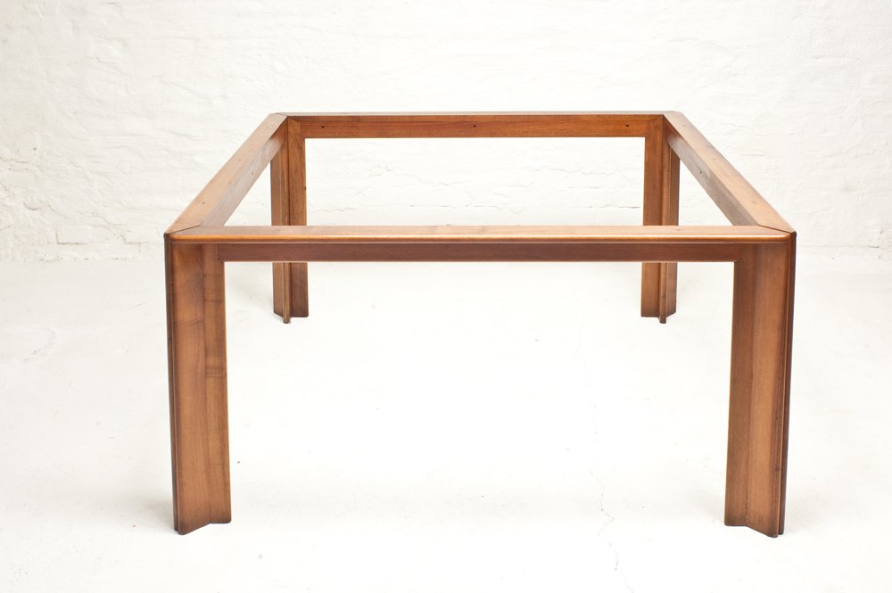 Square Mou Dining Table from Afra and Tobia Scarpa for Molteni, 1970s ...
