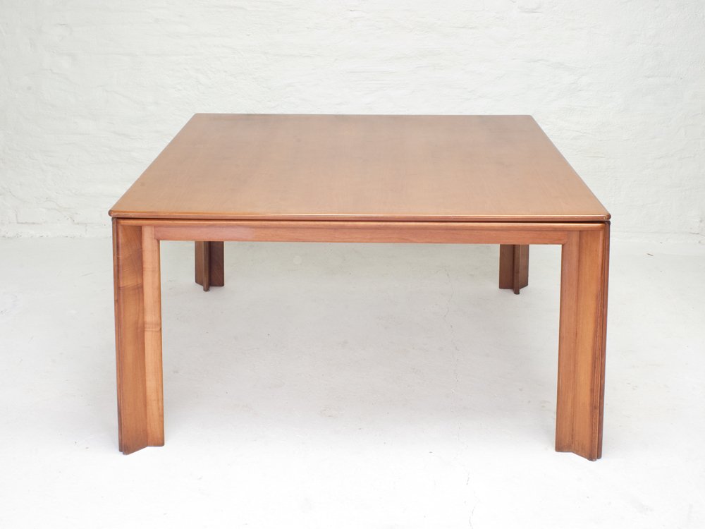 Square Mou Dining Table from Afra and Tobia Scarpa for Molteni, 1970s ...