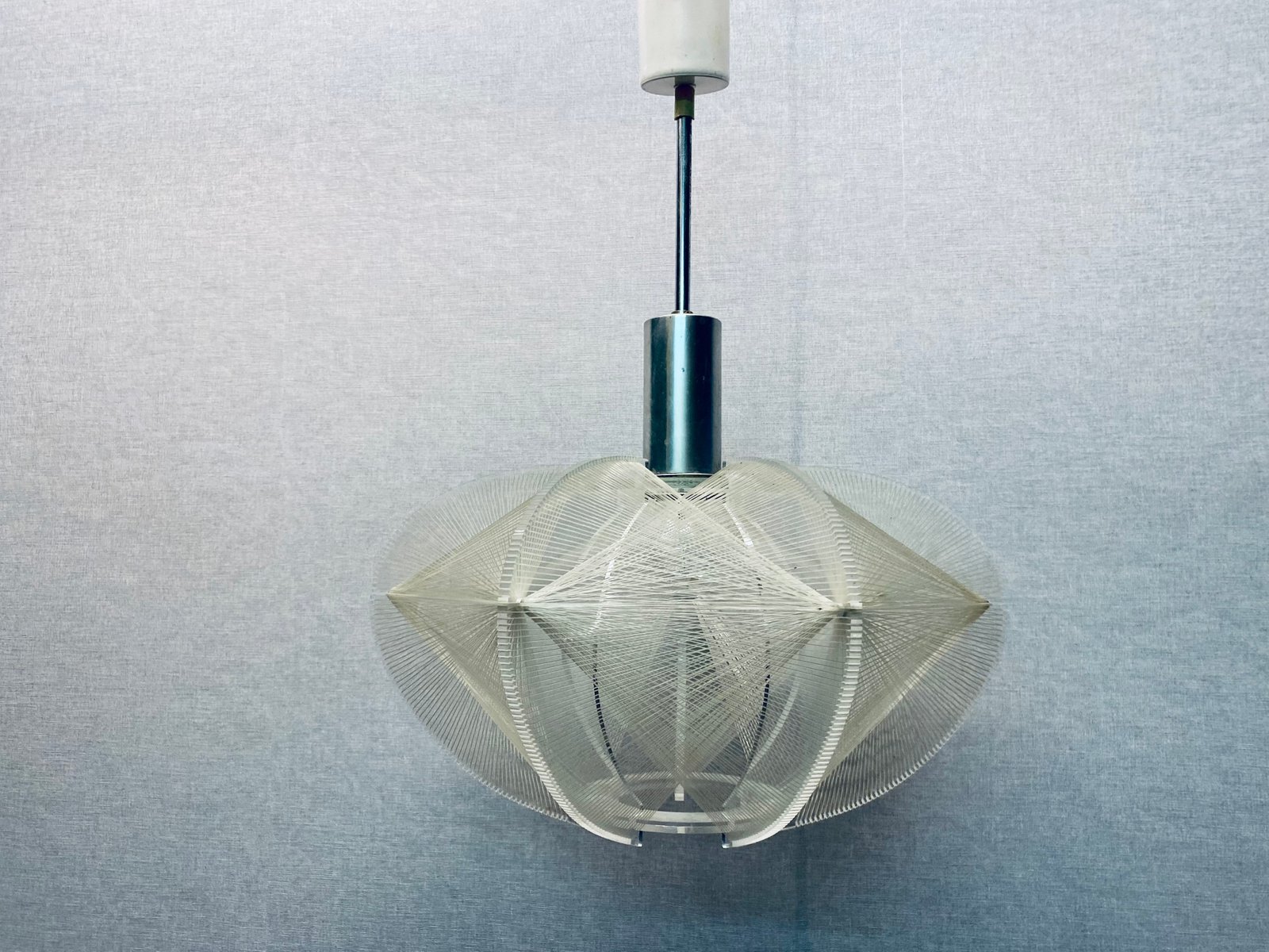 Space Age Hanging Lamp by Paul Secon for Sompex, 1970s for sale at Pamono