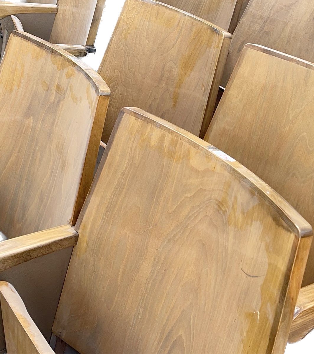 LV Model Cinema Armchairs by Gastone Rinaldi for Rima, 1952, Set of 2 ...