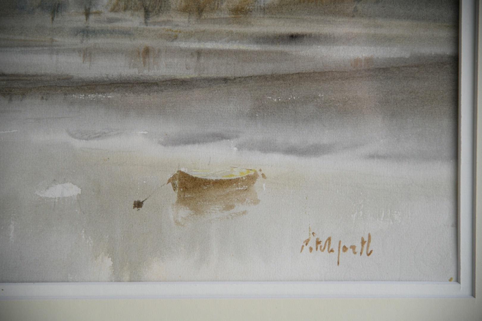 Roland Vivian Pitchforth, Nautical Scene, Watercolour, Framed for sale ...