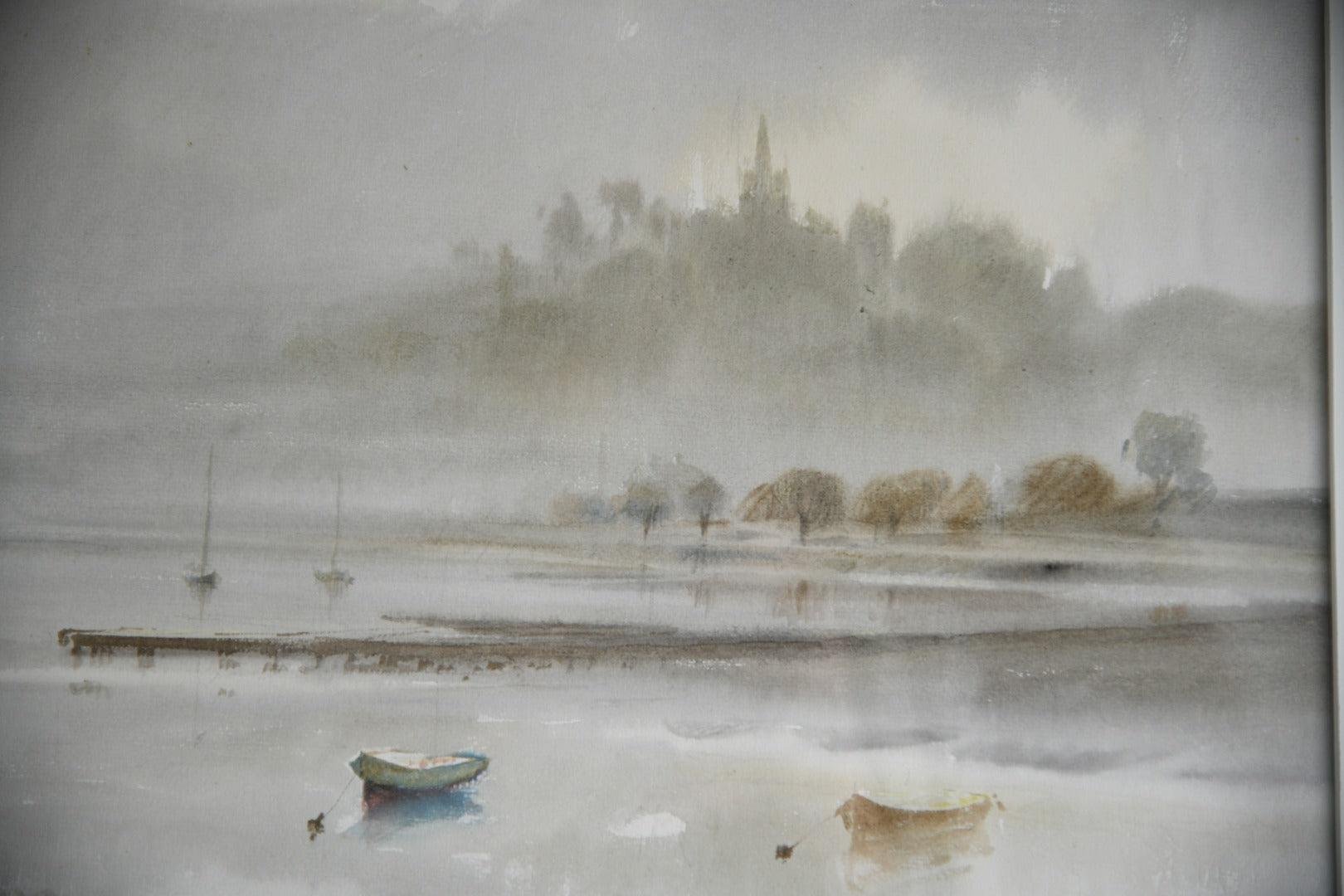 Roland Vivian Pitchforth, Nautical Scene, Watercolour, Framed for sale ...