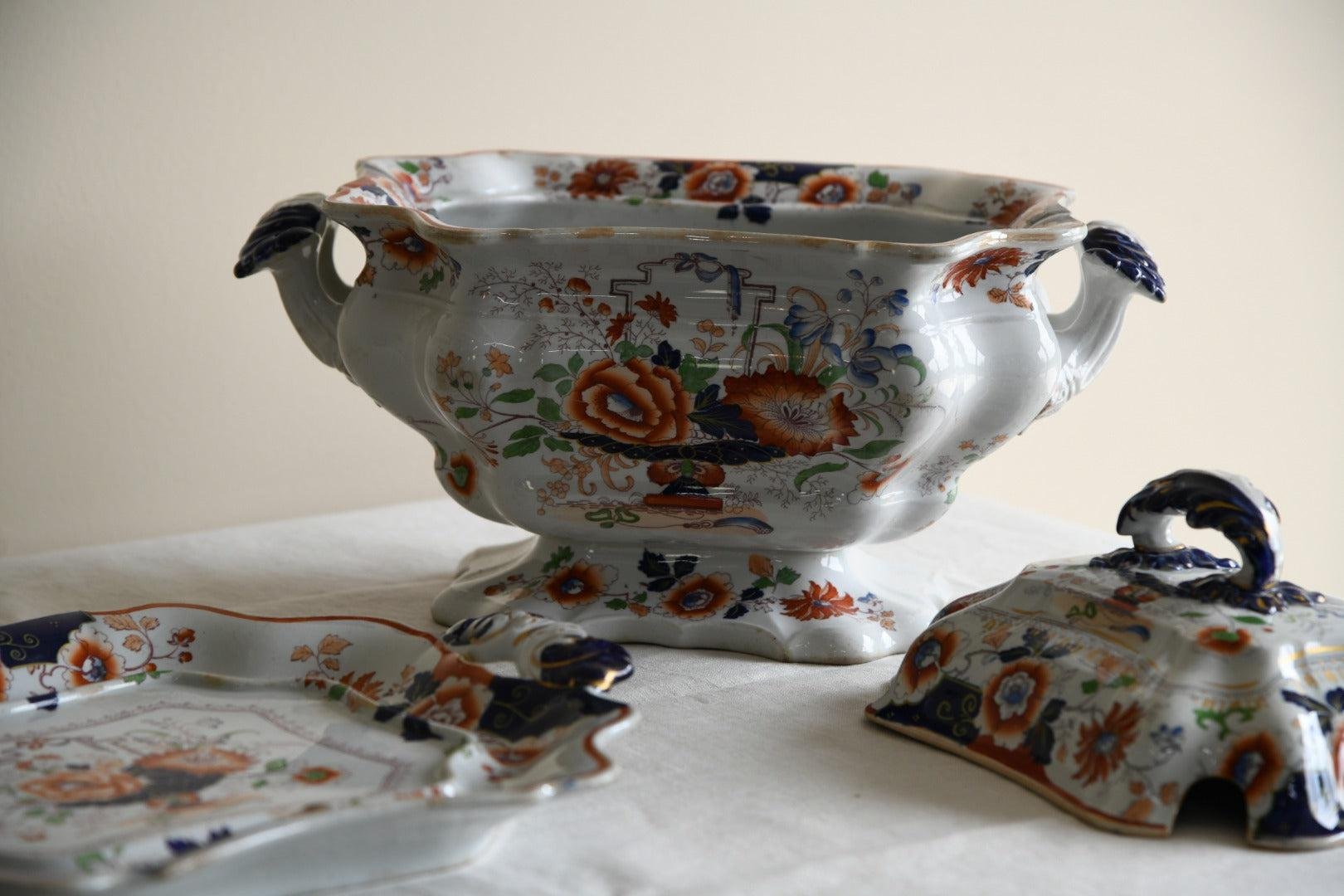 Large English Ironstone Tureen for sale at Pamono