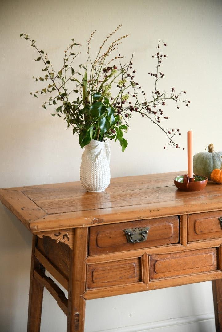 Chinese Wood Console Table for sale at Pamono