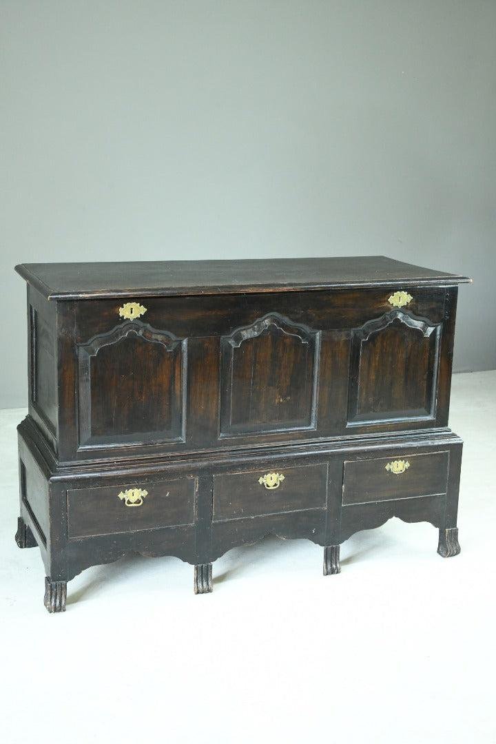 George III Oak Mule Chest for sale at Pamono