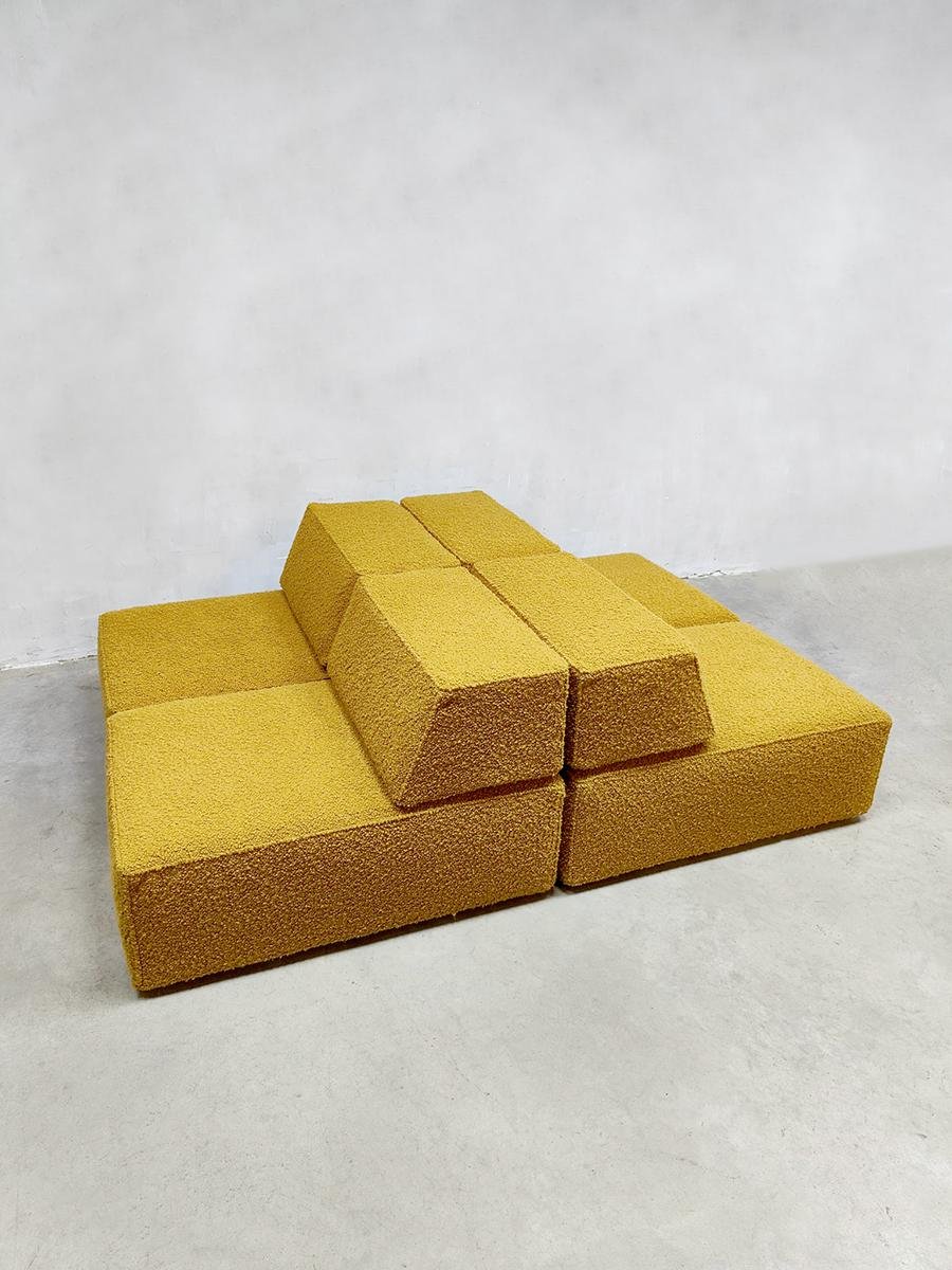 Vintage Yellow Trio Modular Sofa from COR, 1970s, Set of 8 for sale at ...