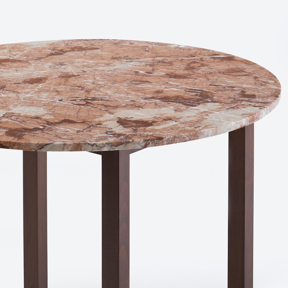 Round Hoffmann Marble Table by Ada Interiors for sale at Pamono