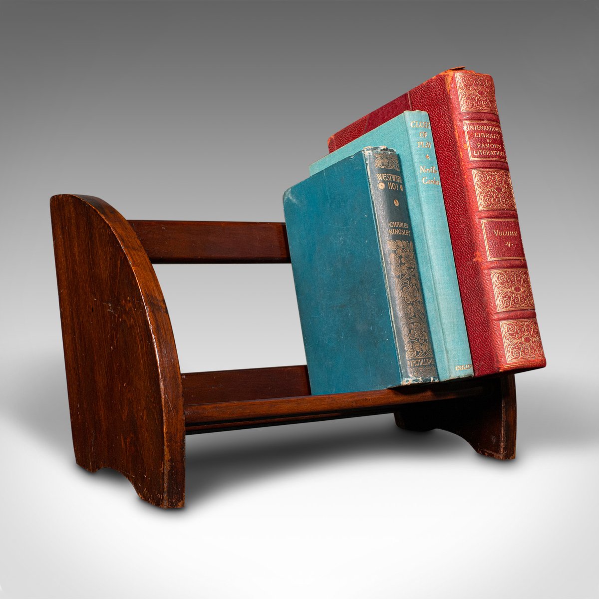 Small Antique English Edwardian Pine Book Rest for sale at Pamono