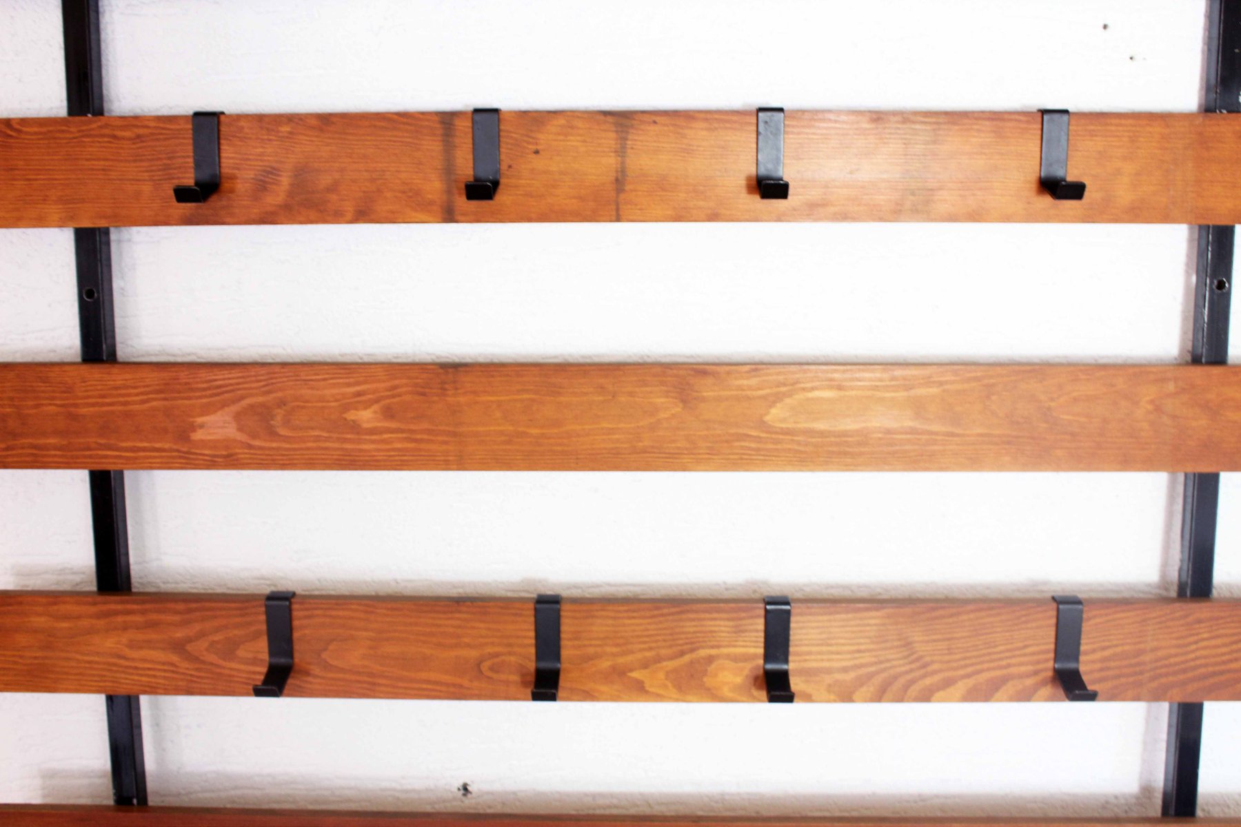 Large Wooden Coat Rack, 1960s for sale at Pamono