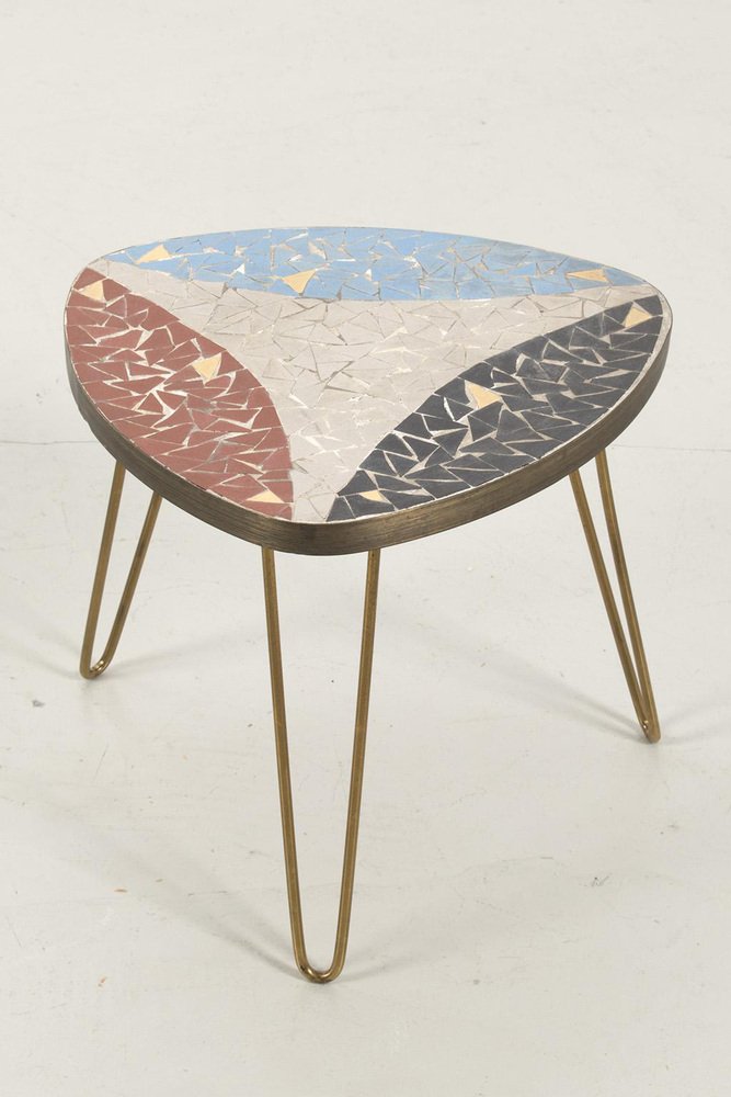 Vintage Mosaik Pflanzentisch bei Pamono kaufen Vintage Mosaik Pflanzentisch bei Pamono kaufen
