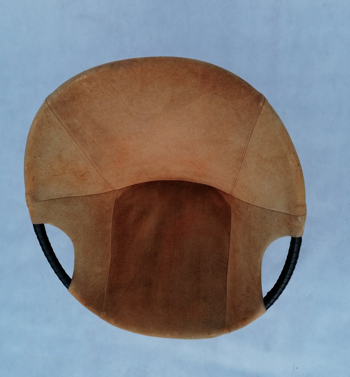 Mid-Century Circle Balloon Chair by Lusch Erzeugnis for Lusch & Co ...