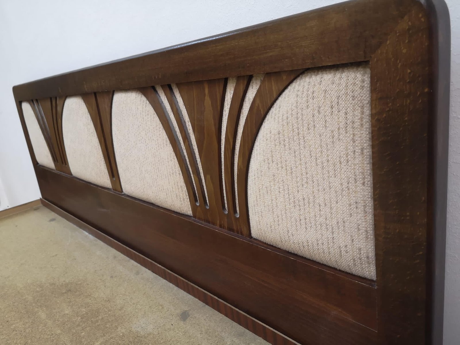 Vintage Mid-Century Bed, Austria, 1960s for sale at Pamono