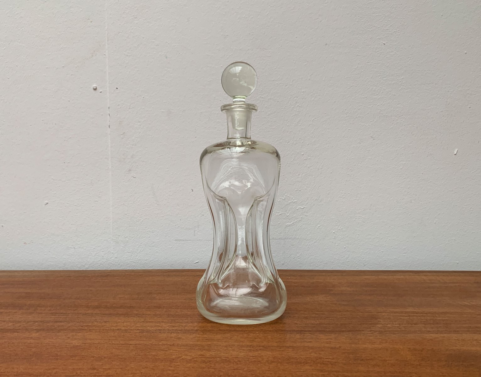 Large Vintage Danish Glass Kluk Kluk Bottle from Holmegaard, 1970s for ...