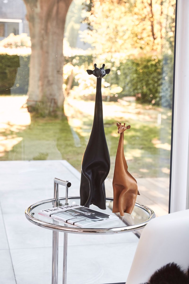 One Piece Leather Giraffe Small/Cognac from DERU Germany for sale at Pamono