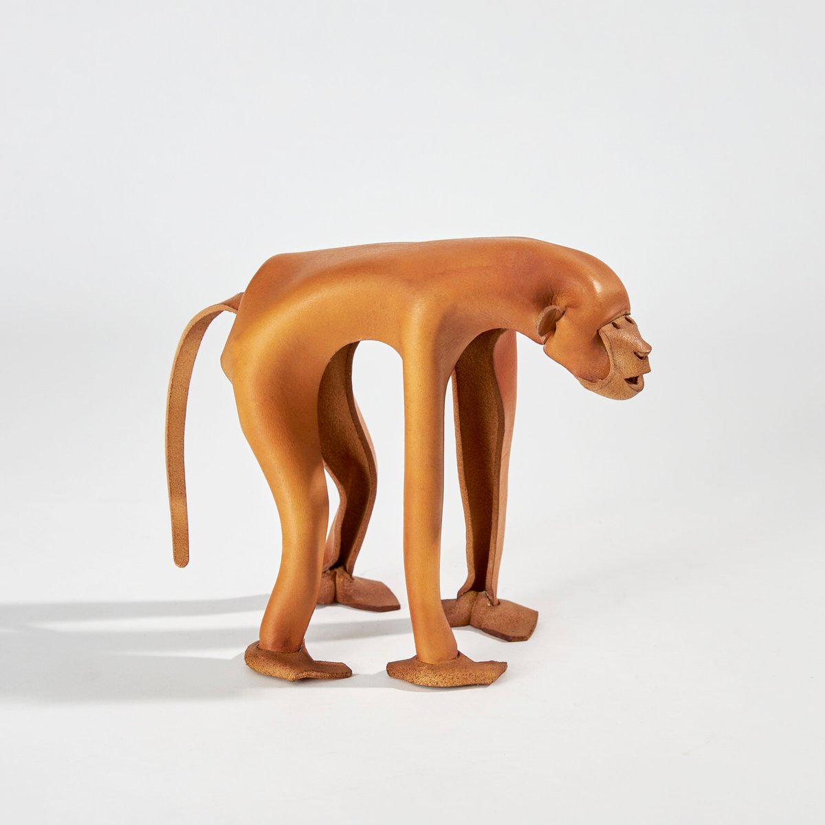 One Piece Leder Affe Klein / Cognacfarben von DERU Germany bei Pamono ...