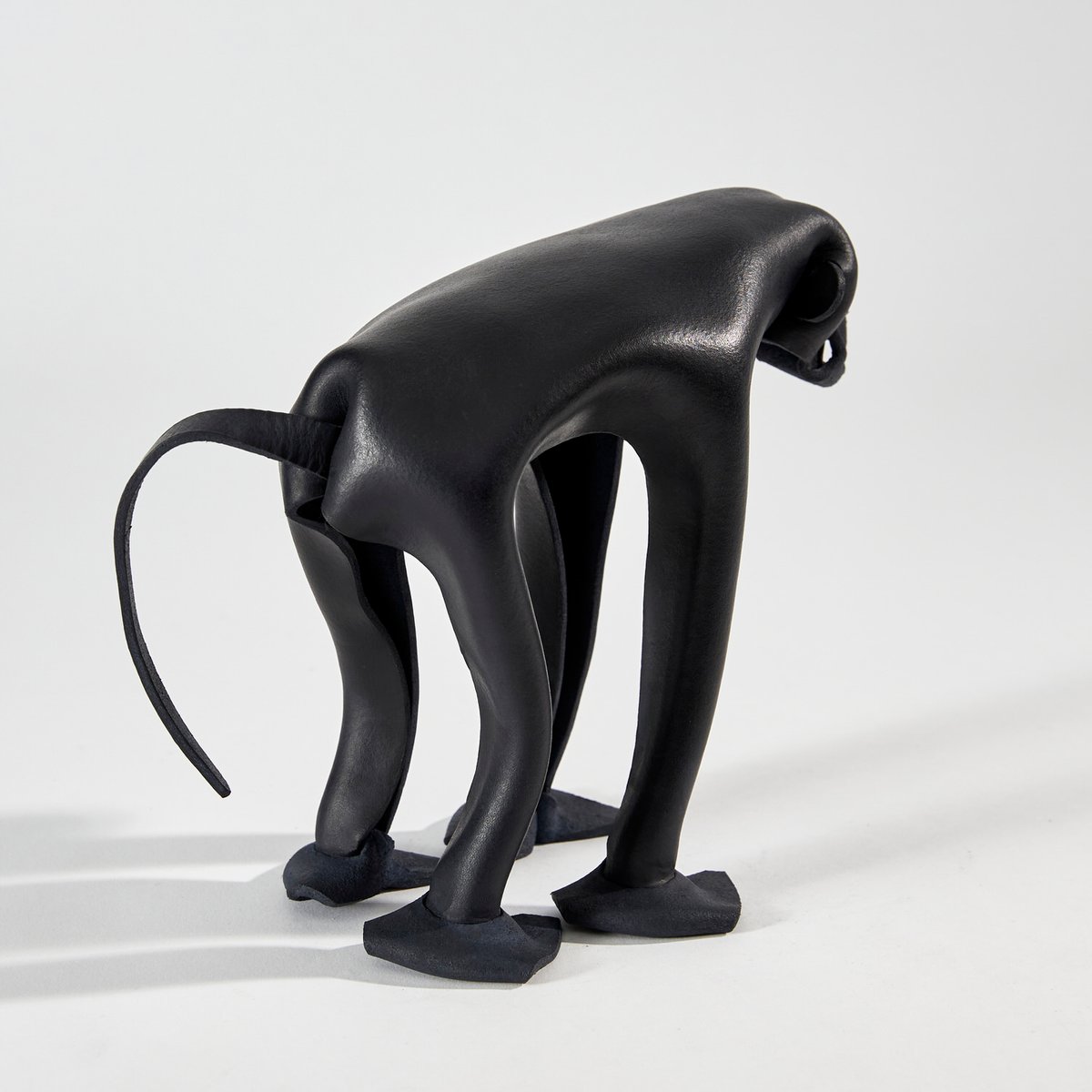 One Piece Leder Affe Klein / Schwarz von DERU Germany bei Pamono kaufen