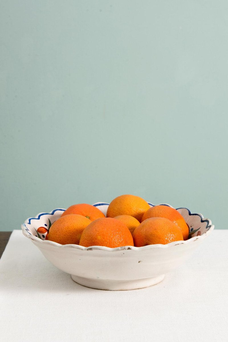 Scallop Edge Bowl from Quimper, Early 20th Century for sale at Pamono