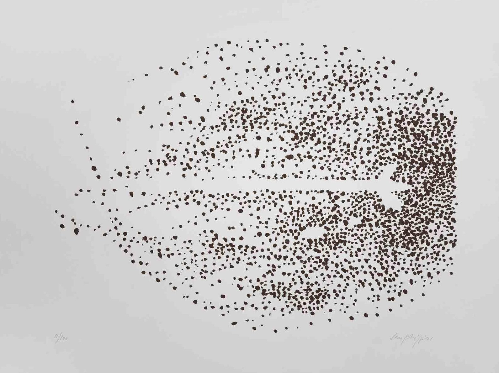 Mario Padovan, Abstract Composition, Screen Print, 1971 for sale at Pamono