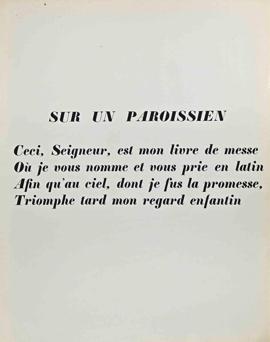 Raoul Dufy, Painter En Plein Air, 1920s, Lithograph for sale at Pamono