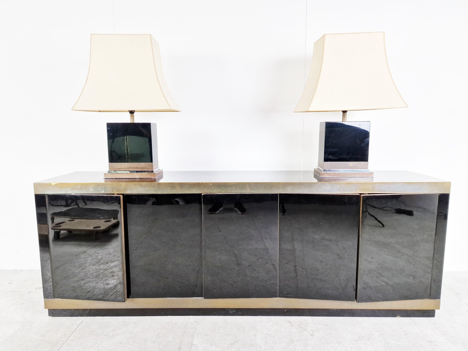 Tischlampen von Jean Claude Mahey, 1970er, 2er Set bei Pamono kaufen