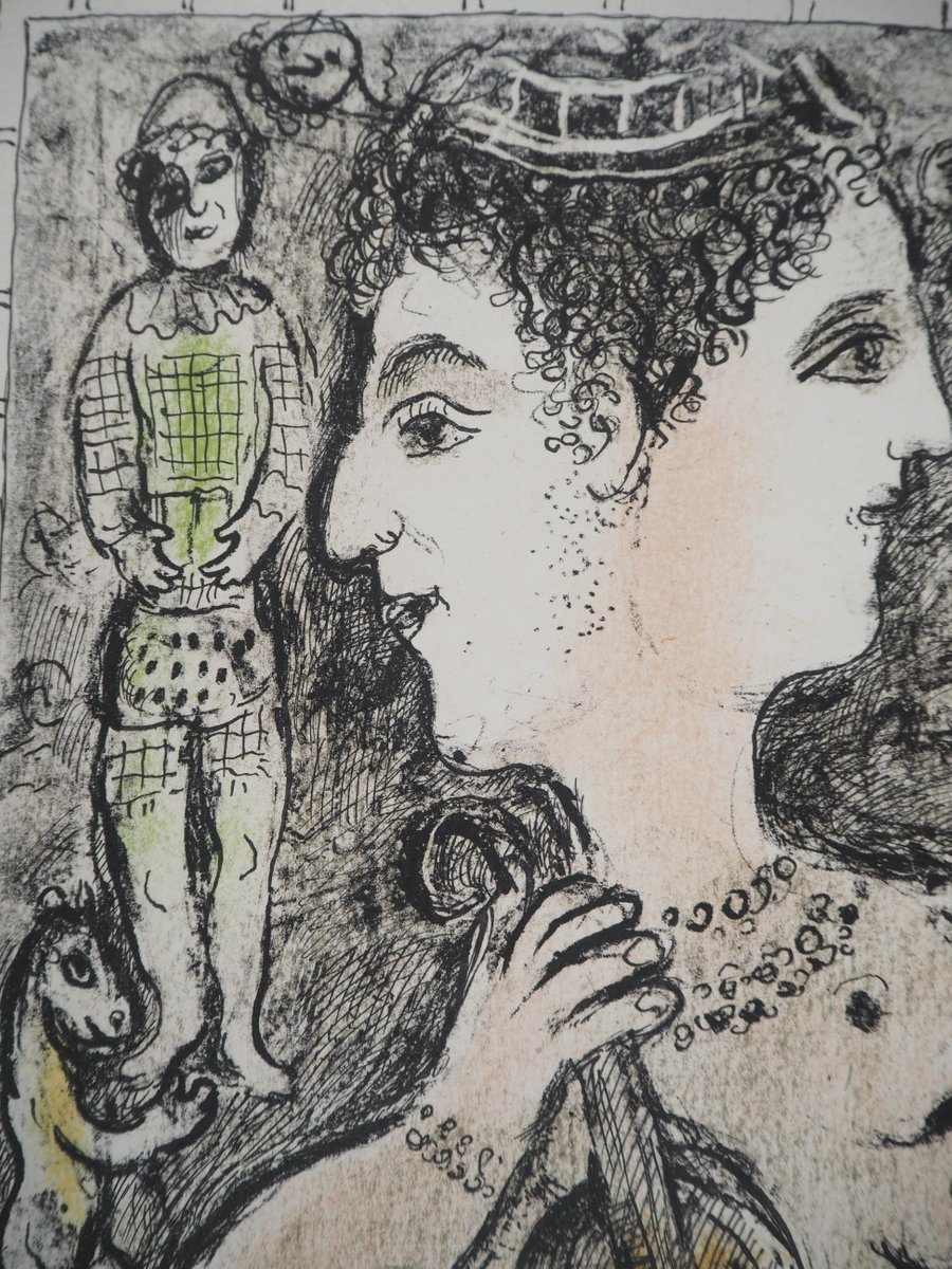 Marc Chagall, The Double Face of the Artist, 1978, Original ...