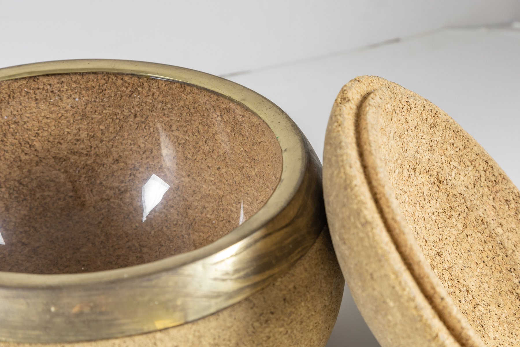 Italian Modern Cork Centerpiece, 1960s for sale at Pamono