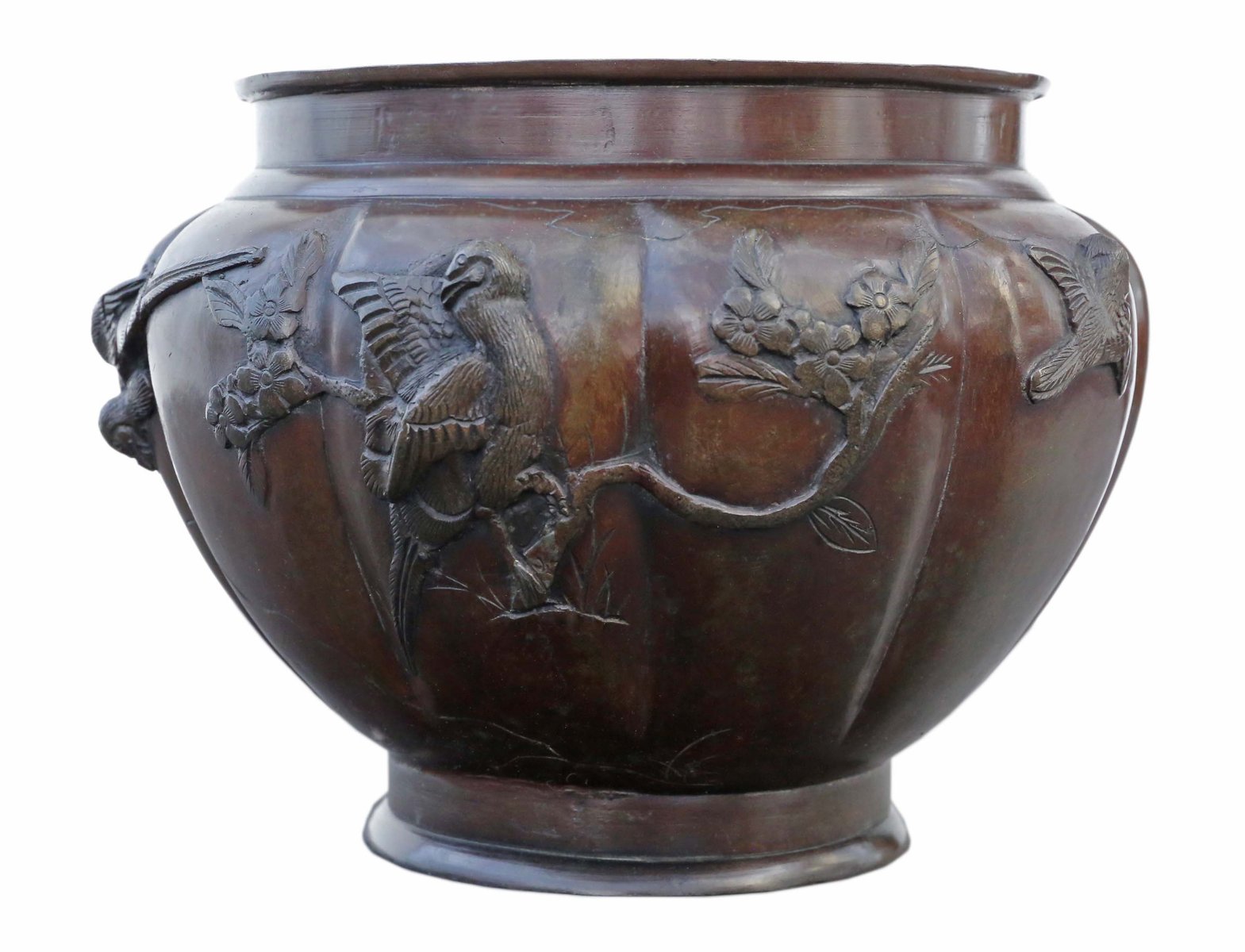 19th Century Japanese Bronze Planter, 1890s for sale at Pamono