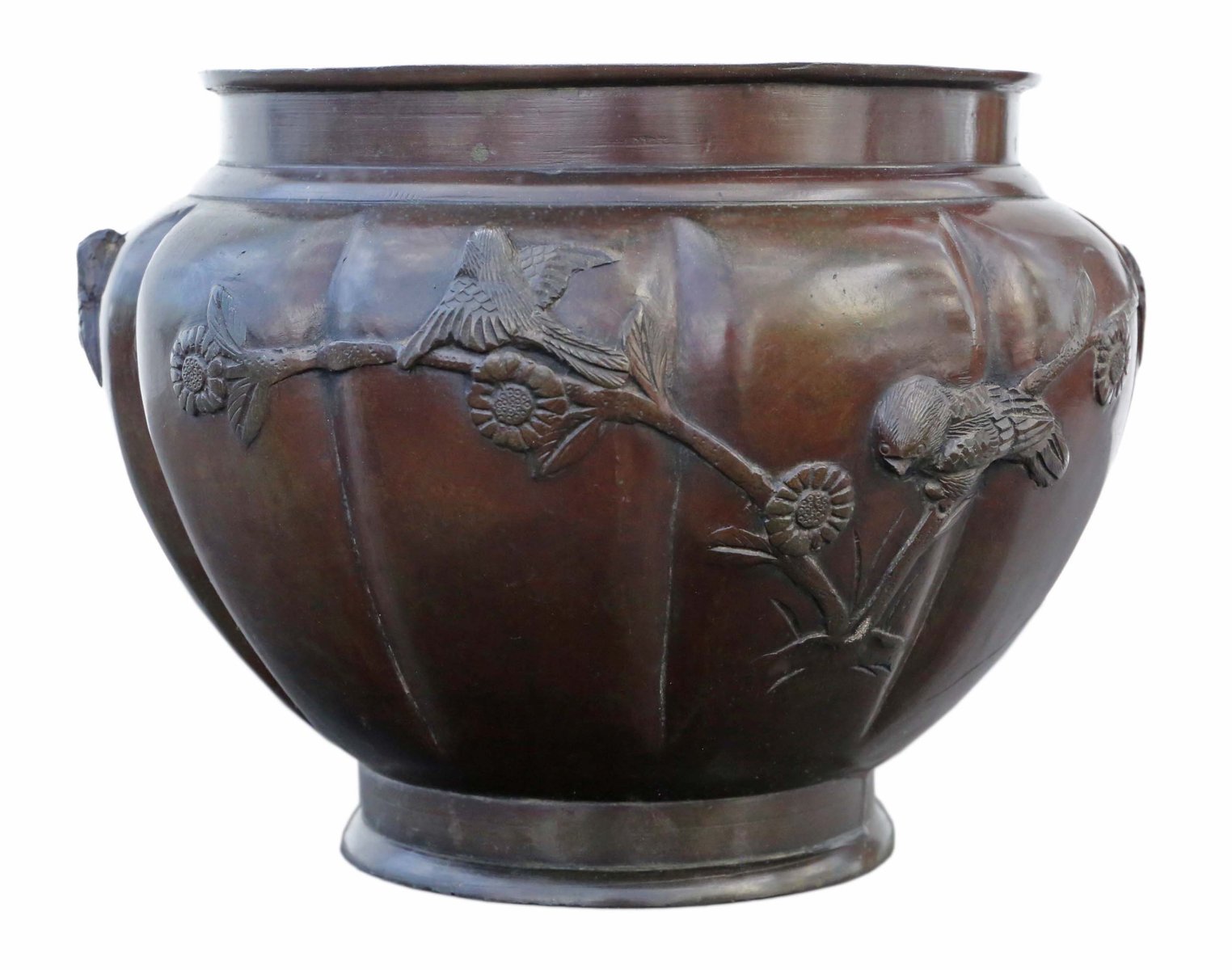 19th Century Japanese Bronze Planter, 1890s for sale at Pamono
