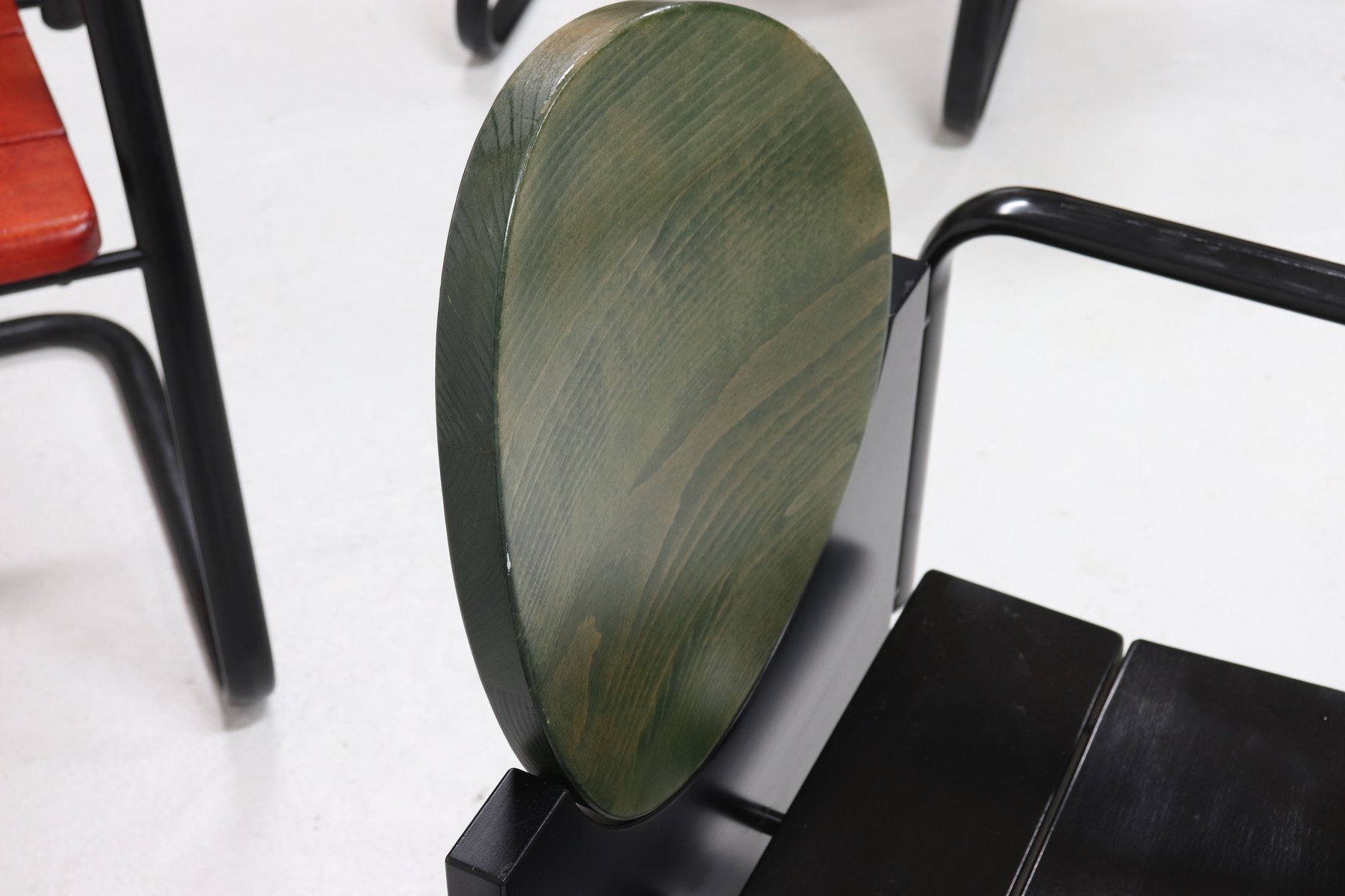 Postmoderne G-Pino Pinocchio Stühle von Martin Stoll, 1980er, 6er Set ...