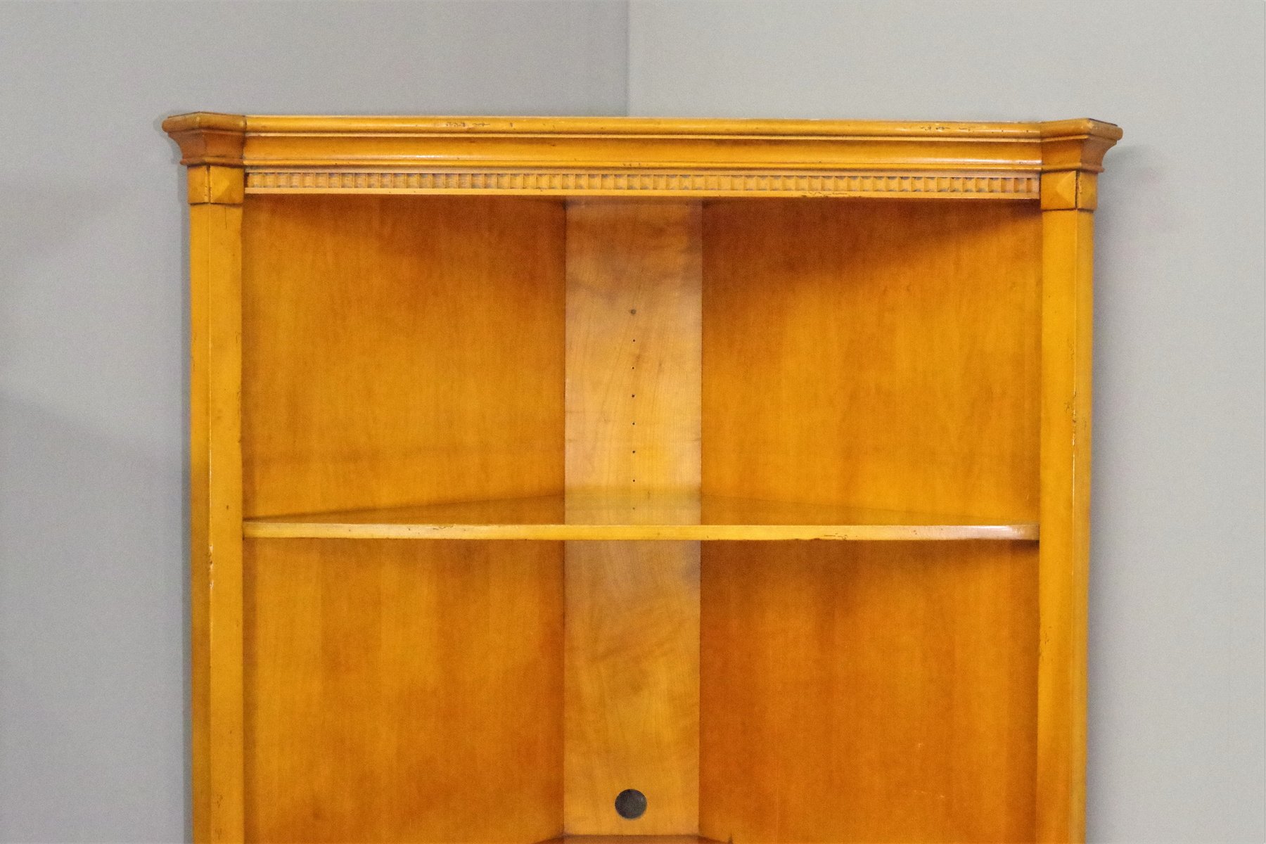 Beech Corner Cabinet, 1980s for sale at Pamono