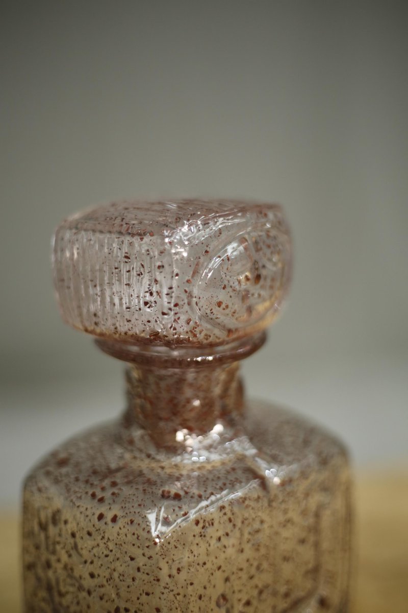 Mid-Century Scandinavian Glass Decanter for sale at Pamono